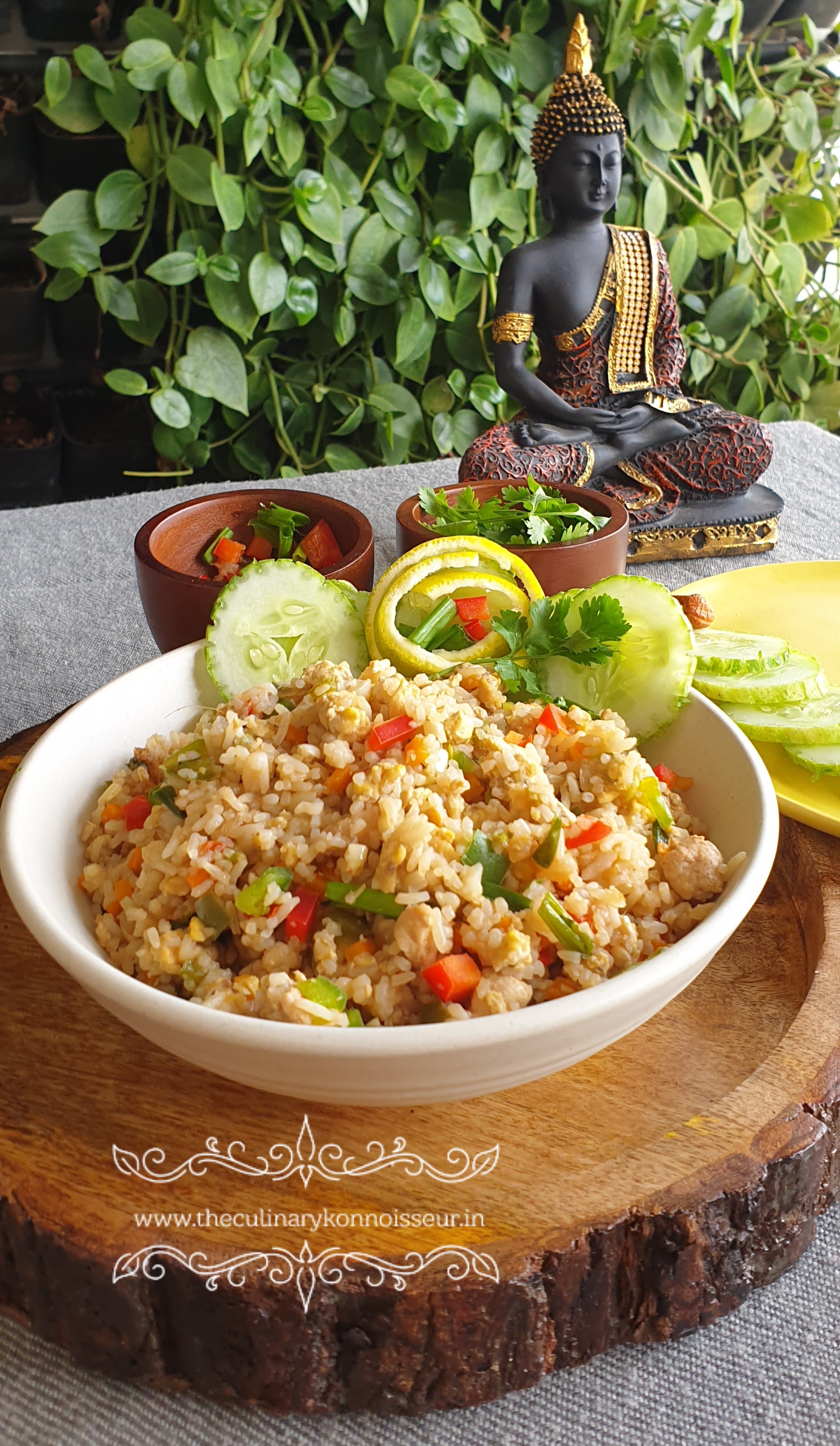 Three Treasure Fried Rice-One Pot Meal – The Culinary Konnoisseur