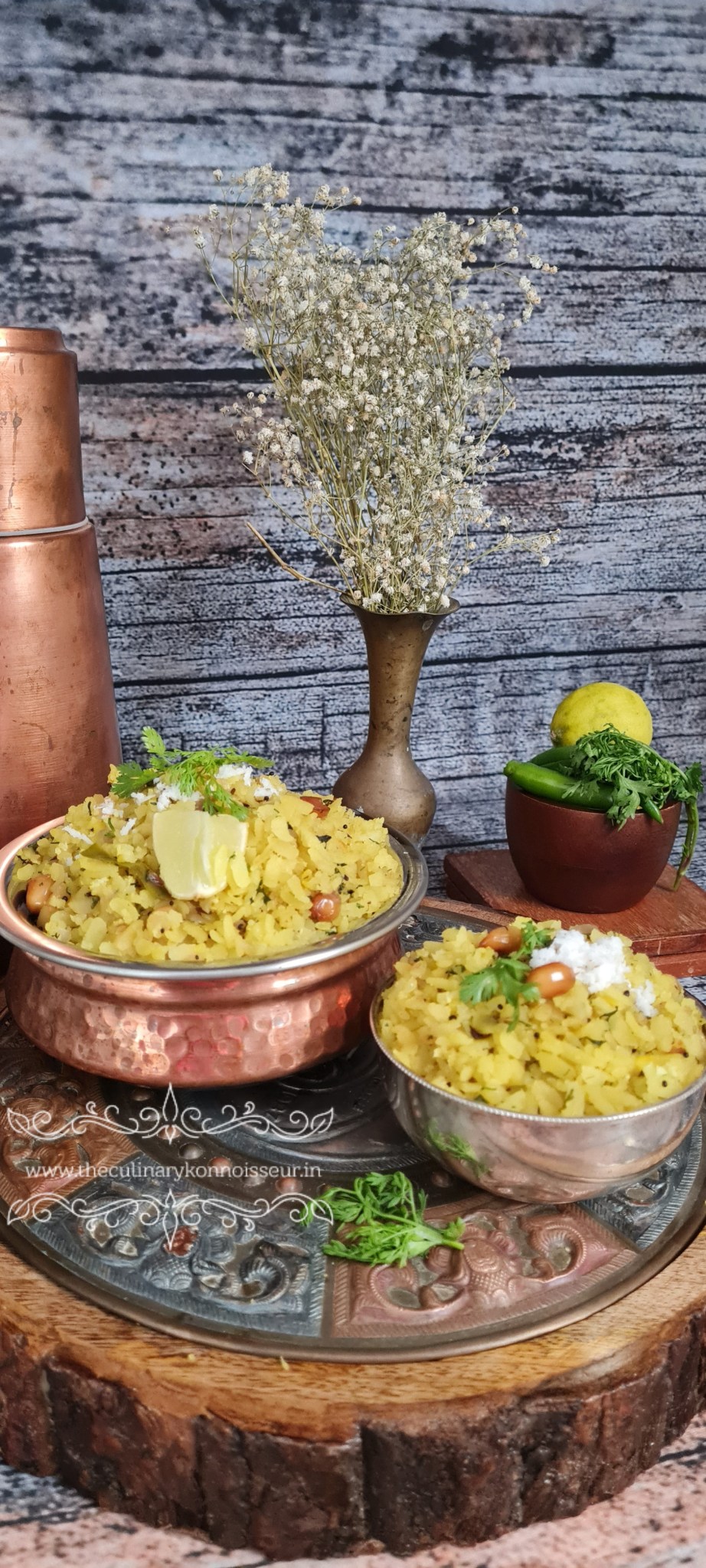 Kanda Poha – Savoury Beaten Rice Snack – The Culinary Konnoisseur