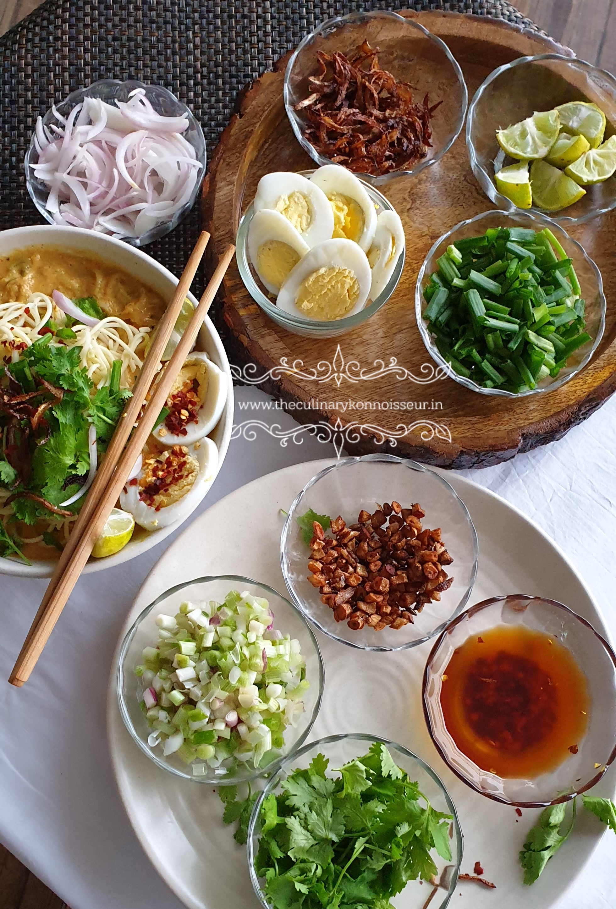 Burmese Vegetarian Khaukswe – The Culinary Konnoisseur