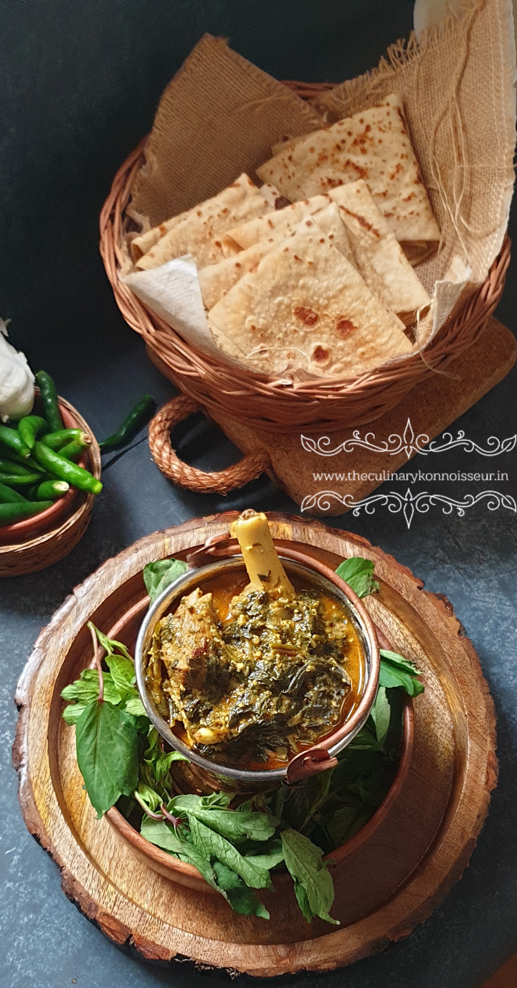Gongura Mutton – Lamb with Sorrel Leaves – The Culinary Konnoisseur